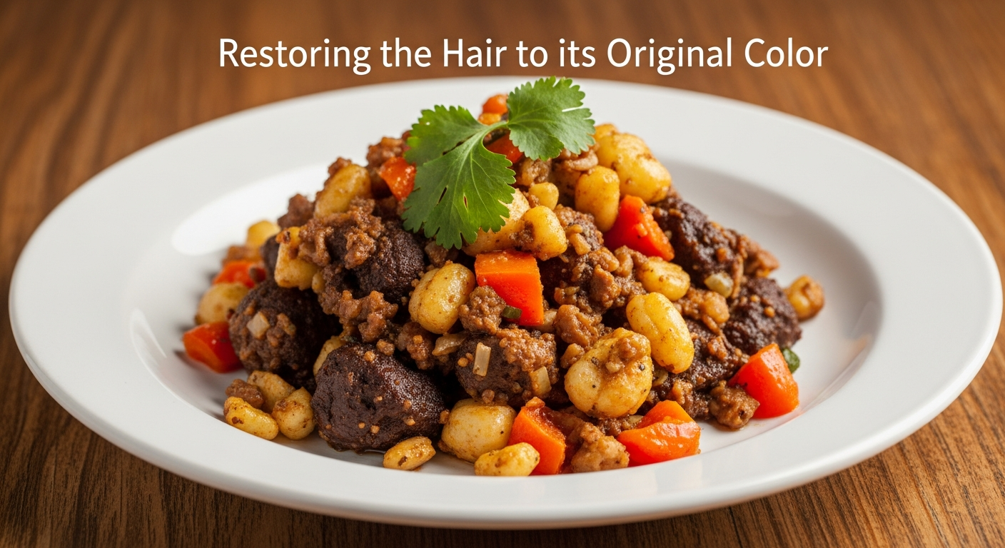 Restoring the Hair to its Original Color | Chef Cecil | Chef Cecil
